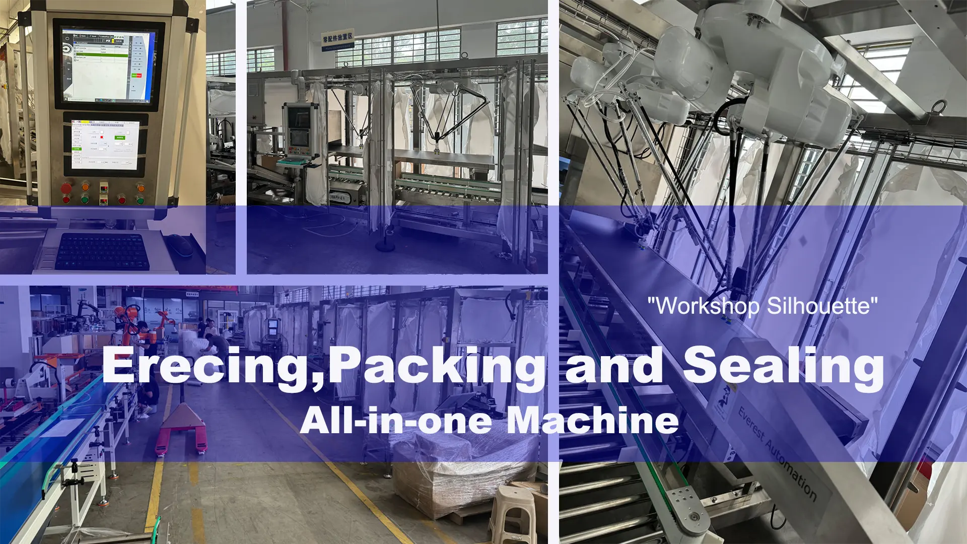 Integrated unpacking, packing, and sealing machine - warsoncomachine.com